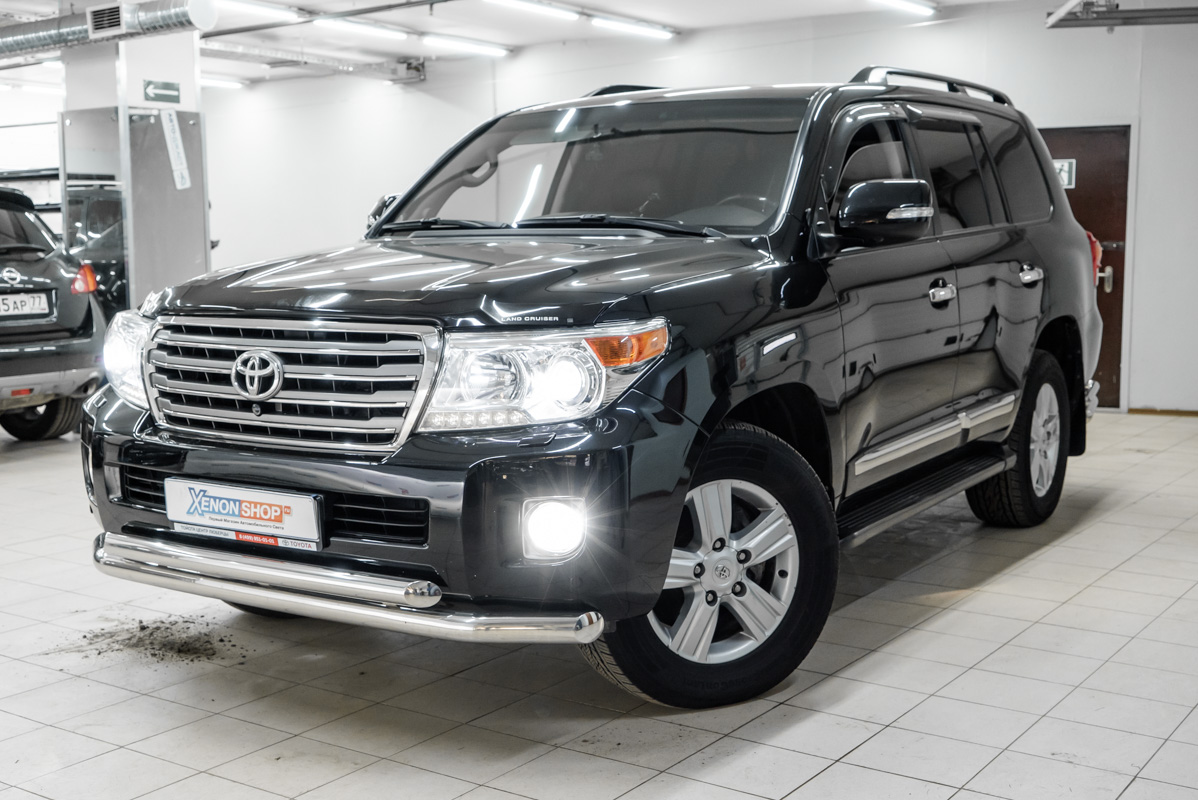 Замена ламп Тойота Ленд Крузер 200 (Toyota Land Cruiser 200 ...